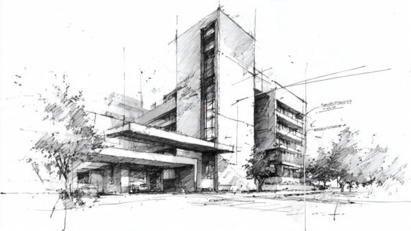 Architecture Drawing: 7 Essential Styles, Techniques, and Creative ...