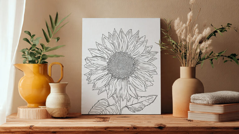 25 Easy Canvas Drawing Ideas to Boost Creativity and Relax Your Mind ...
